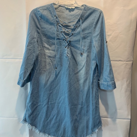 Love Tree | Dresses | Love Tree Denim Mini Dress | Poshmark